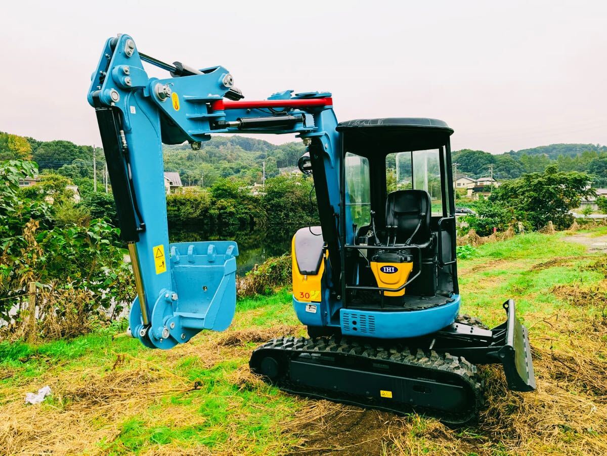 Yahoo!オークション - IHI 30Z(KATO) ミニ油圧ショベル ミニユンボ倍速...