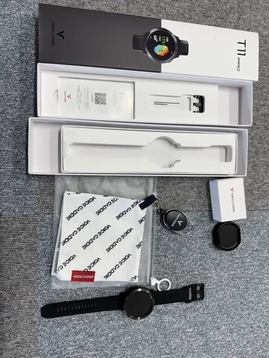 Yahoo!オークション - ボイスキャディ T11PRO GPS ゴルフウォッチ ブラ...