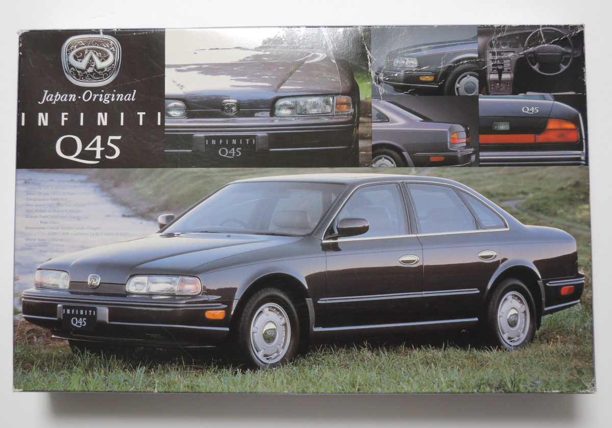 Yahoo!オークション - 【未組立】フジミ 1/24 インフィニティ Q45 イン...