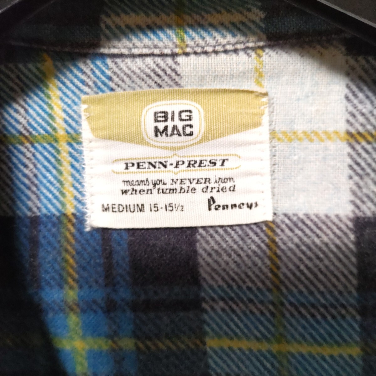 Yahoo!オークション - 41 アメリカ古着 BIGMAC ビンテージ 70’〜 コ...