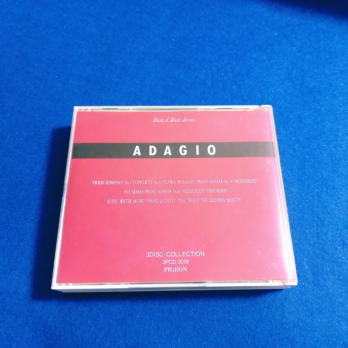Yahoo!オークション - [国内盤 3CD] アダージョ ベスト・セレクション ...