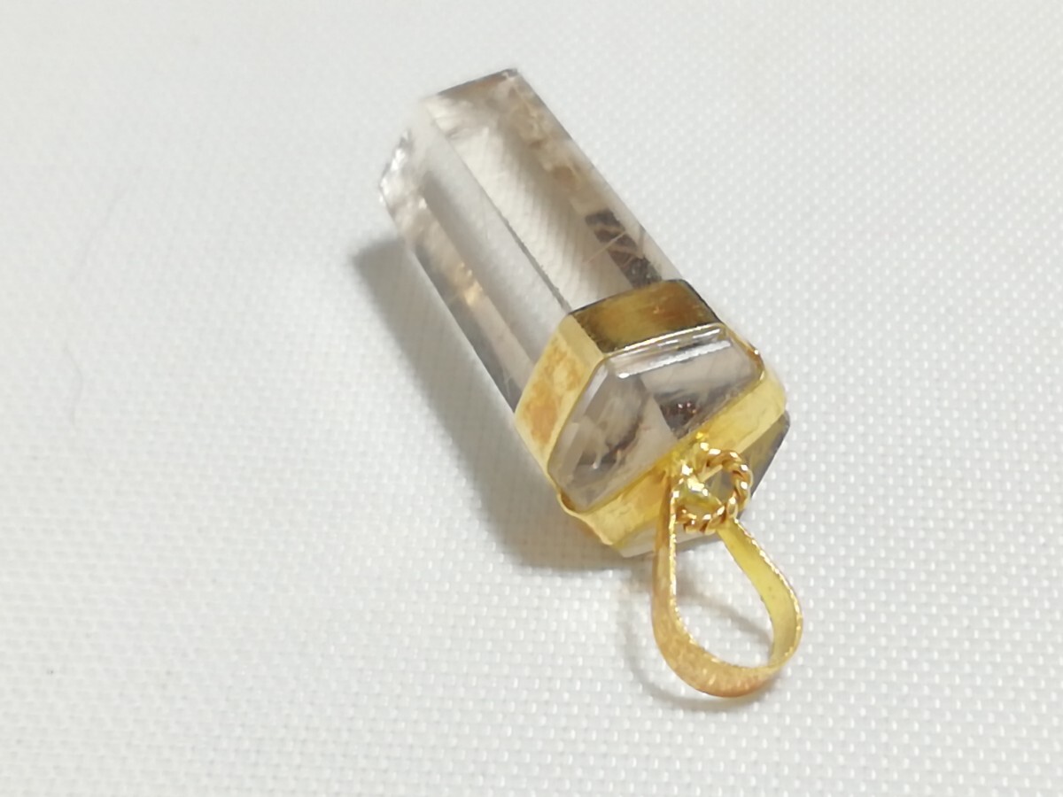 Yahoo!オークション - K14（585）ルチル水晶ペンダント訳あり 11426