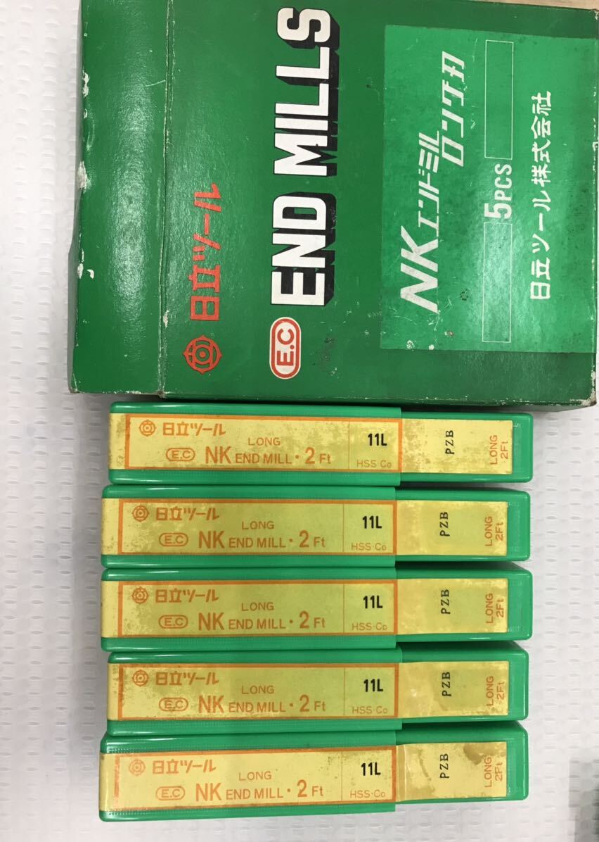 Yahoo!オークション - エンドミル 日立ツール NK END MILL 2Ft 11L