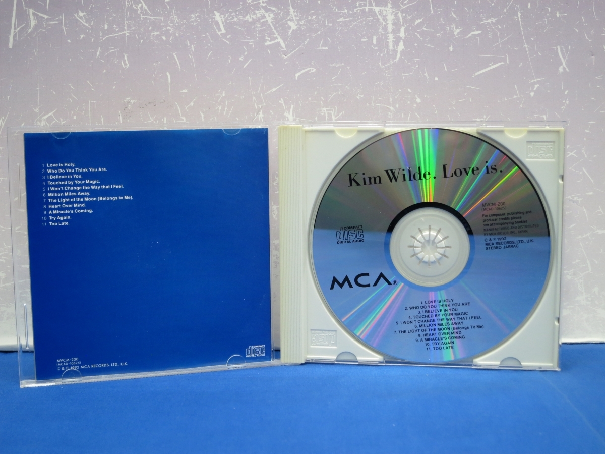 Yahoo!オークション - K12 CD Kim Wilde / Love Is キム・ワイルド
