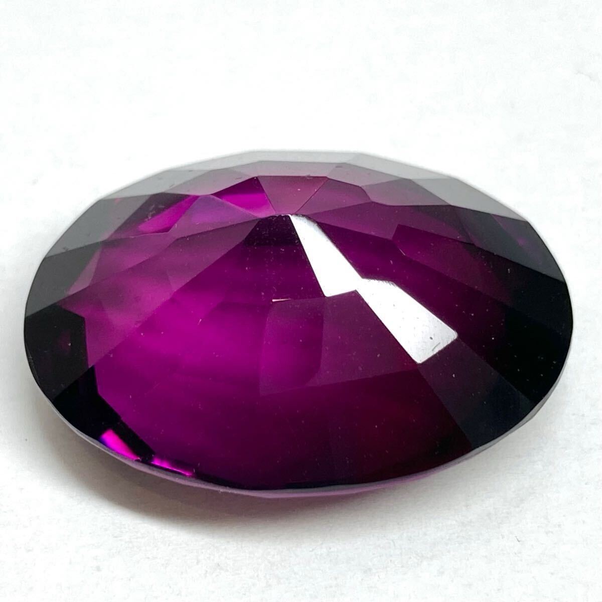 Yahoo!オークション - 〔天然アメジスト31.84ct〕o 約24.9×19.1mm ルー...