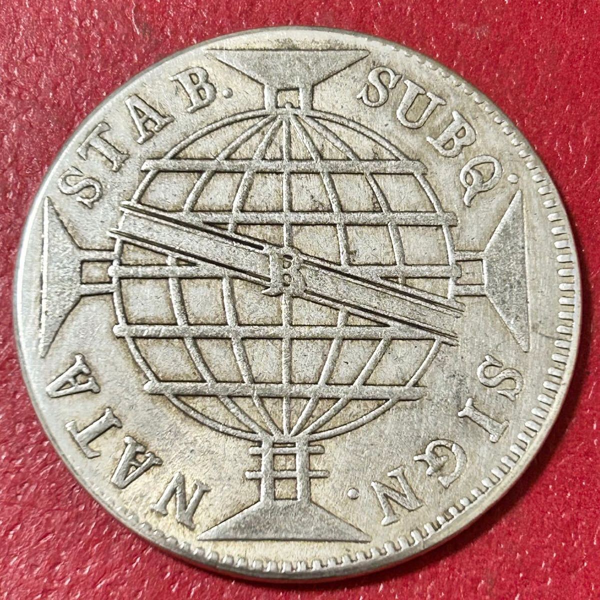 Yahoo!オークション - 銀貨 1816年 ブラジル (ポルトガル植民地時代 ) ...