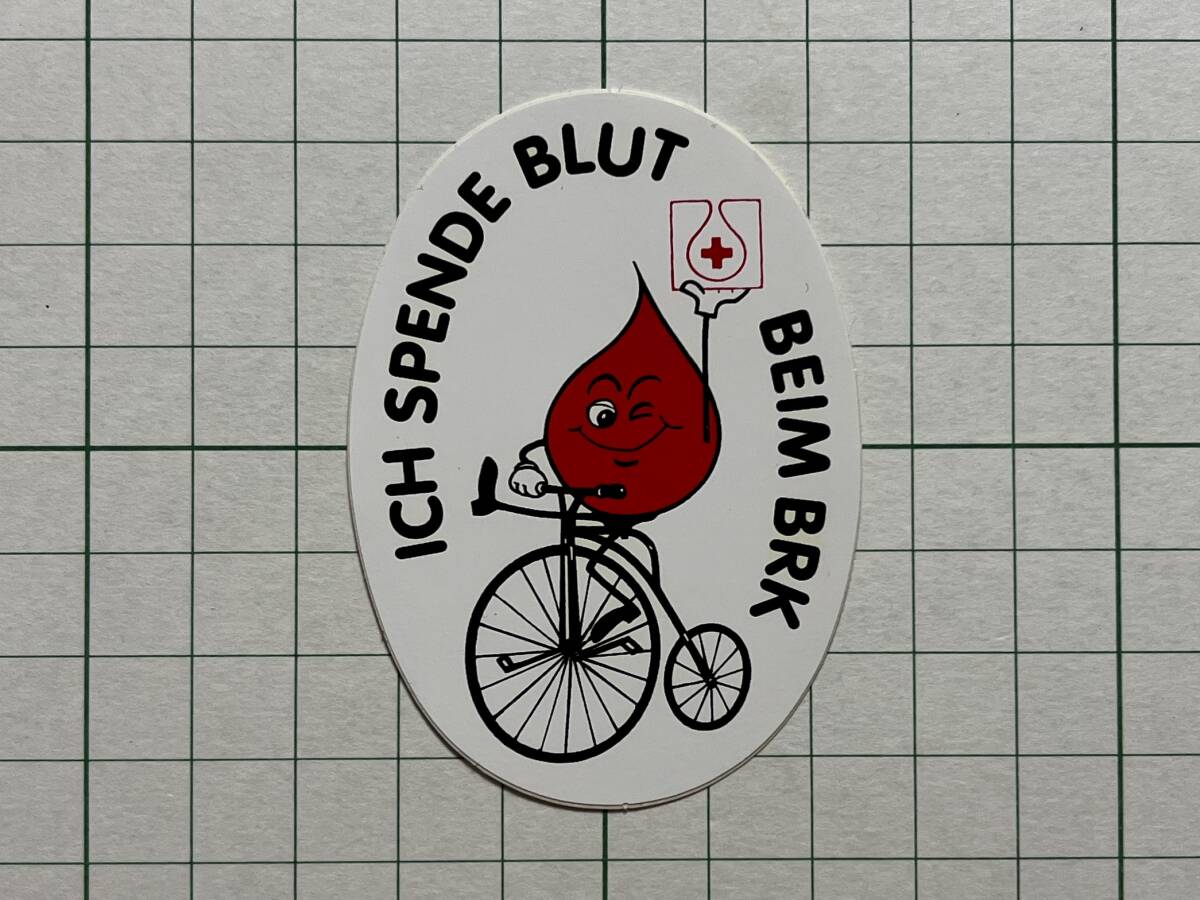 小さめサイズ ドイツ赤十字社 beim BRK 古いステッカー 献血 キャラクター ビンテージ 海外 +Ue(ステッカー)｜売買されたオークション情報、yahooの商品情報をアーカイブ公開 ...