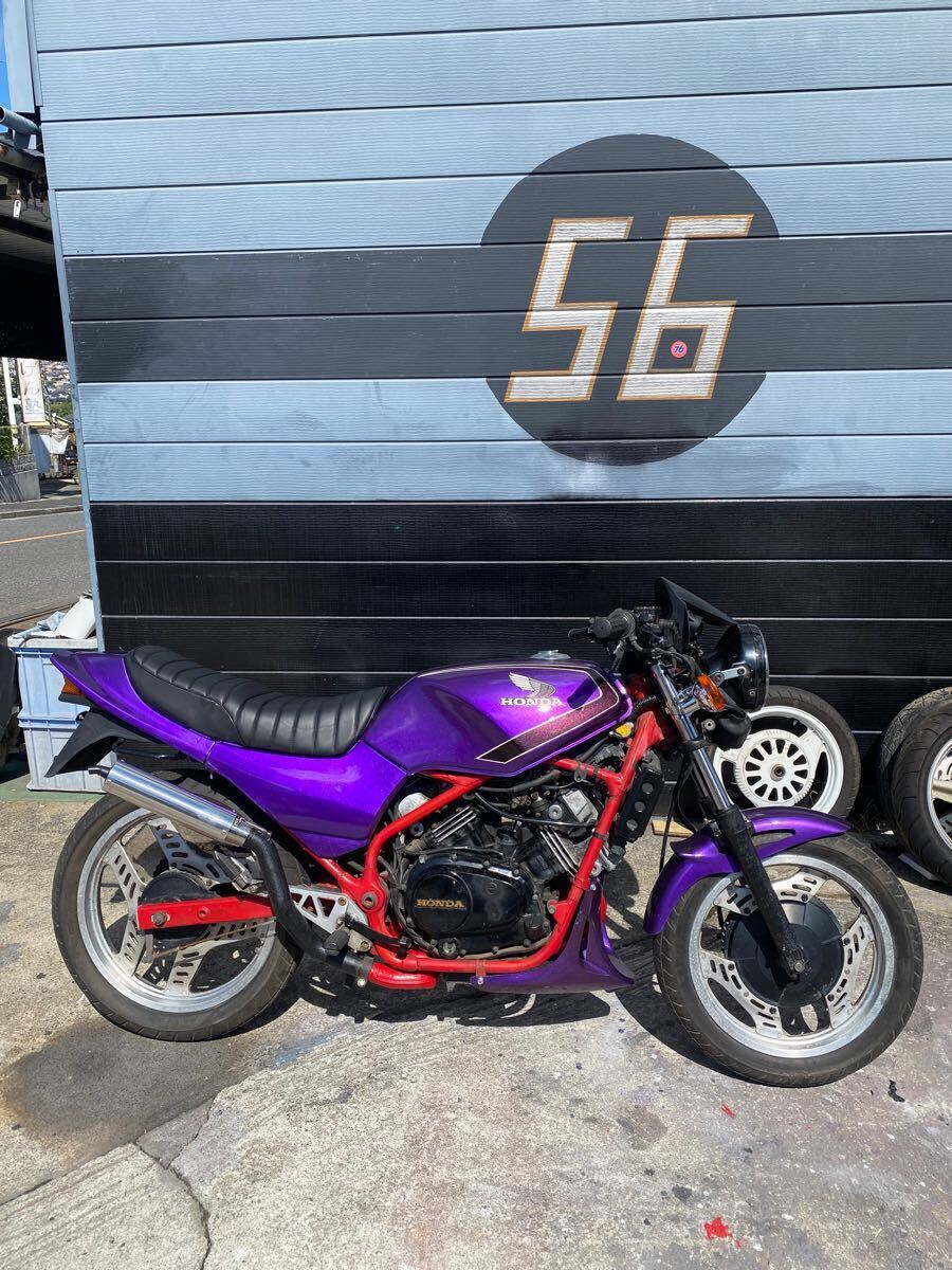 Yahoo!オークション - 1スタ 売り切り VT250FC MC08 実働書類有り 広島...