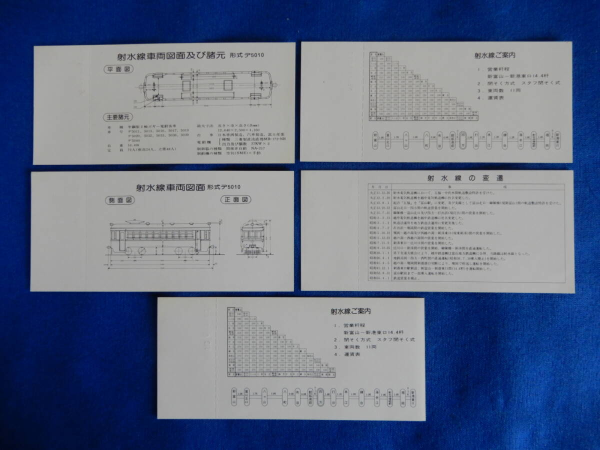 Yahoo!オークション - 富山地方鉄道 射水線おわかれ記念乗車券 S55・4...