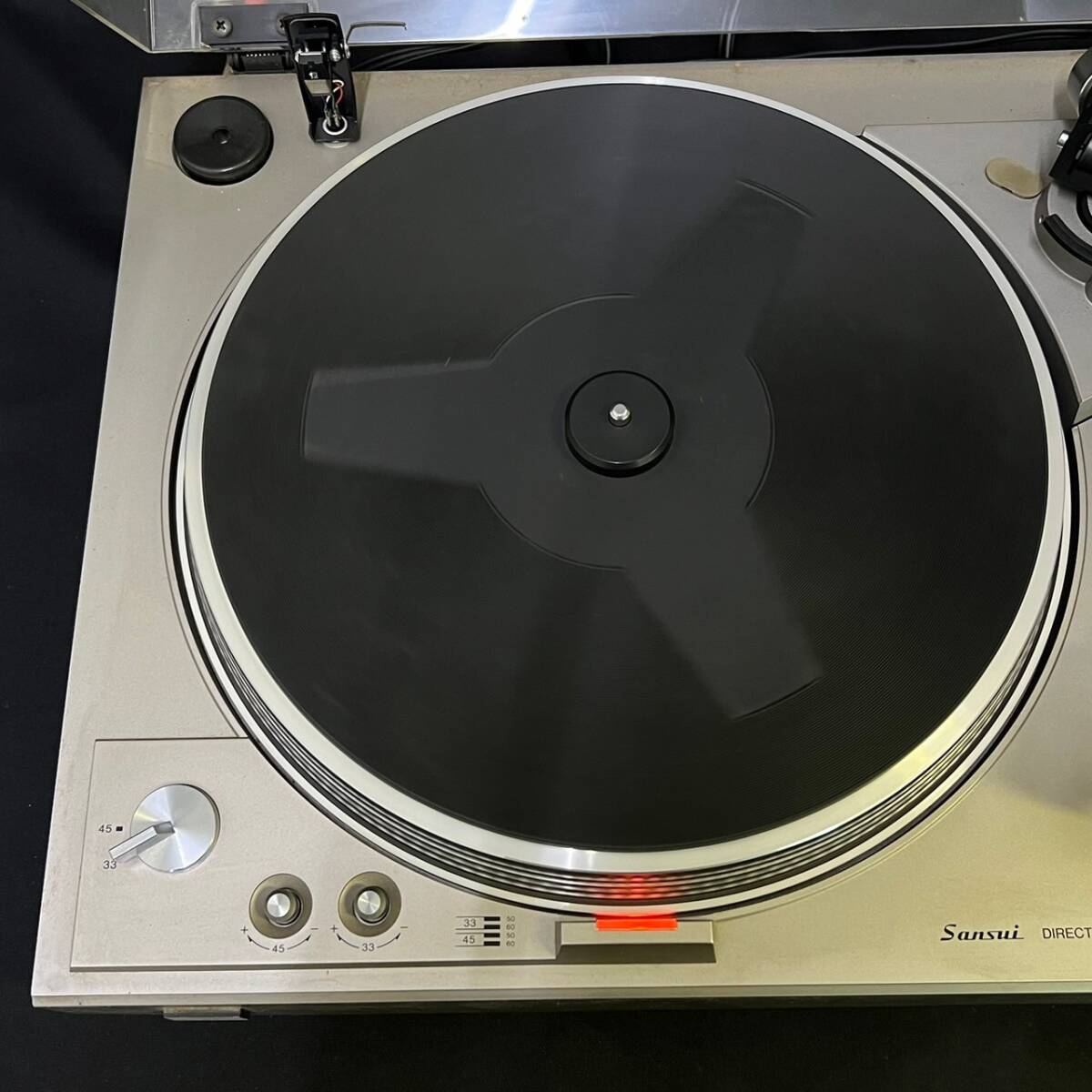 BJg163R 120 Sansui SR-535 サンスイ レコードプレーヤー ダイレクト ドライブ オートマチック 山水電気 レコード針 SV-44(その他)｜売買されたオークション情報 ...