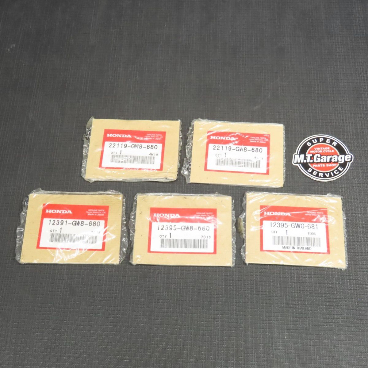 Yahoo!オークション - ホンダ 純正部品 GW8 Z50Rエンジン周りガスケッ...