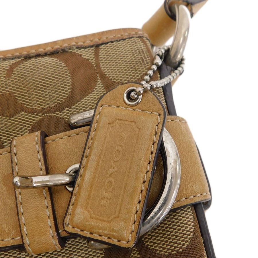 Yahoo!オークション - 1円 コーチ ショルダーバッグ 3577 ブラウン系 ...