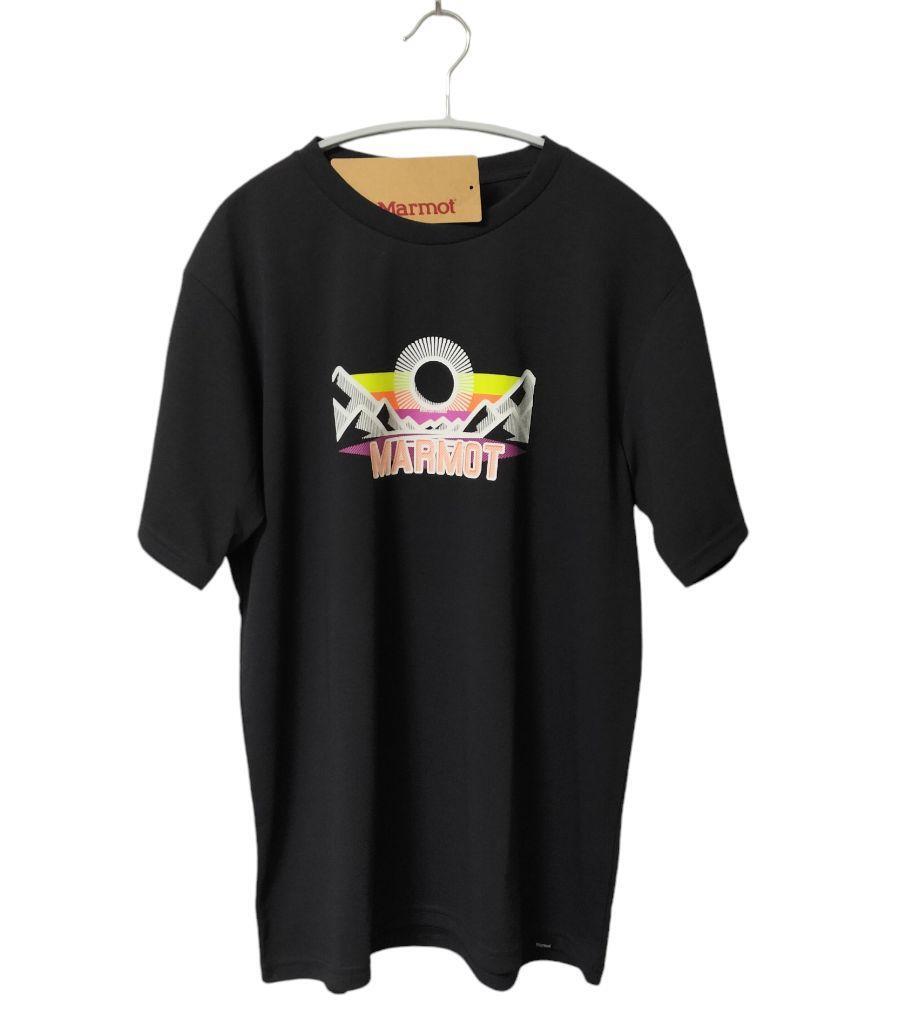 Yahoo!オークション - 【新品】Marmot Logo H/S Crew メンズM 黒