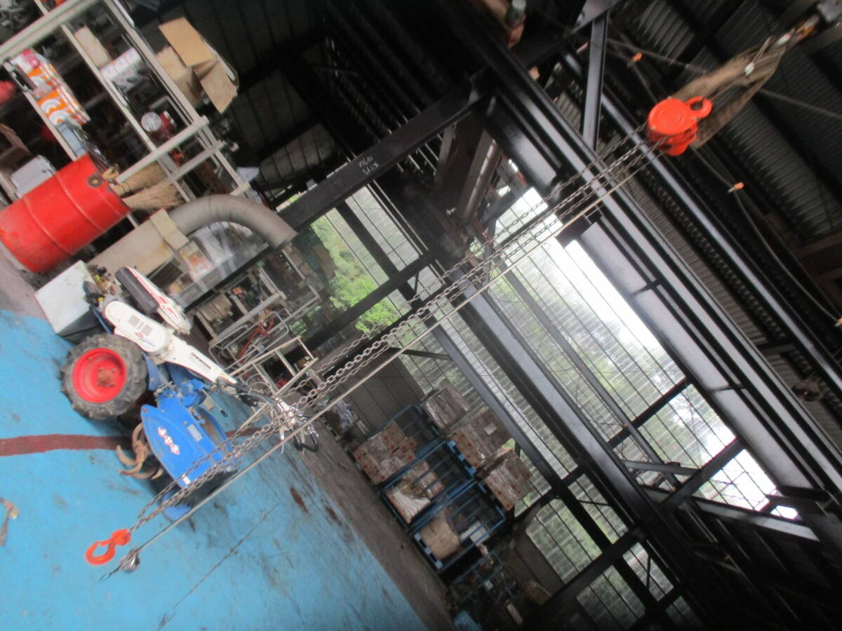 Yahoo!オークション - 油谷 №6346 チェーンブロック 手動 鎖動ホイス...