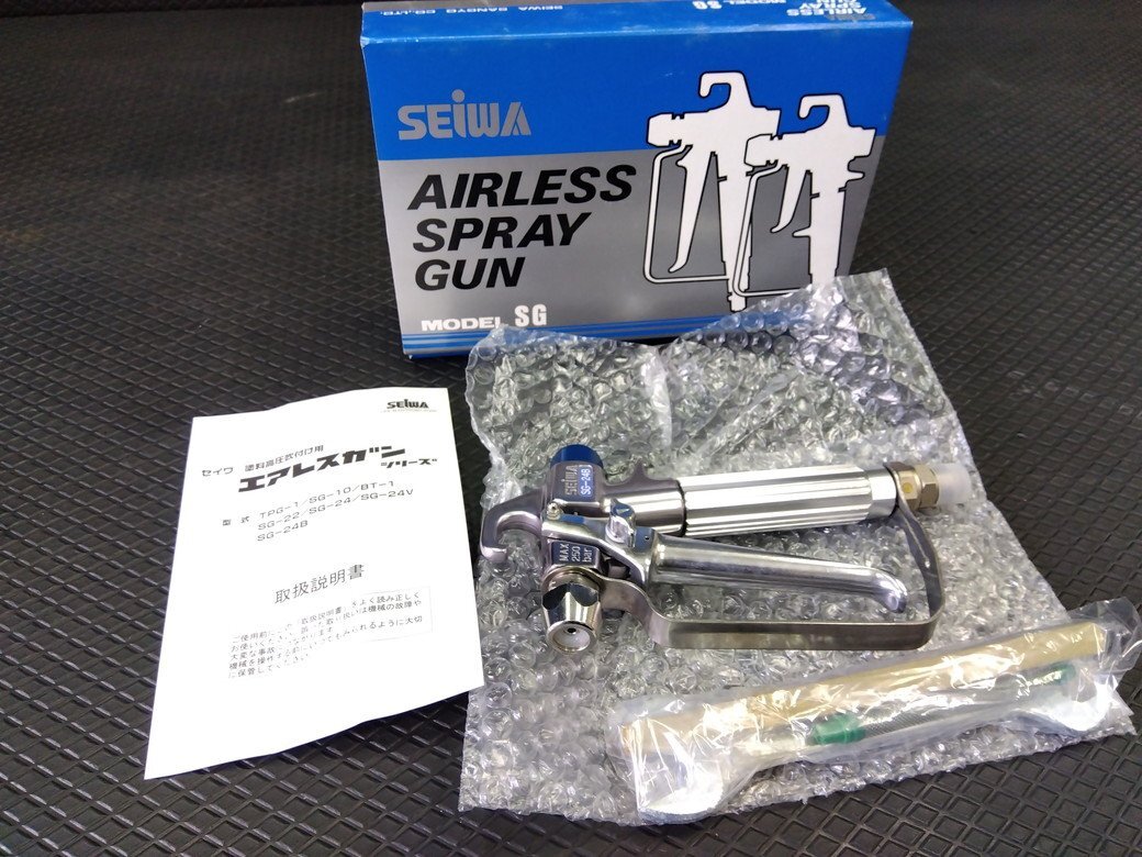 Yahoo!オークション - 未使用・現行型 精和産業 SEIWA 高粘度塗料用 エ...