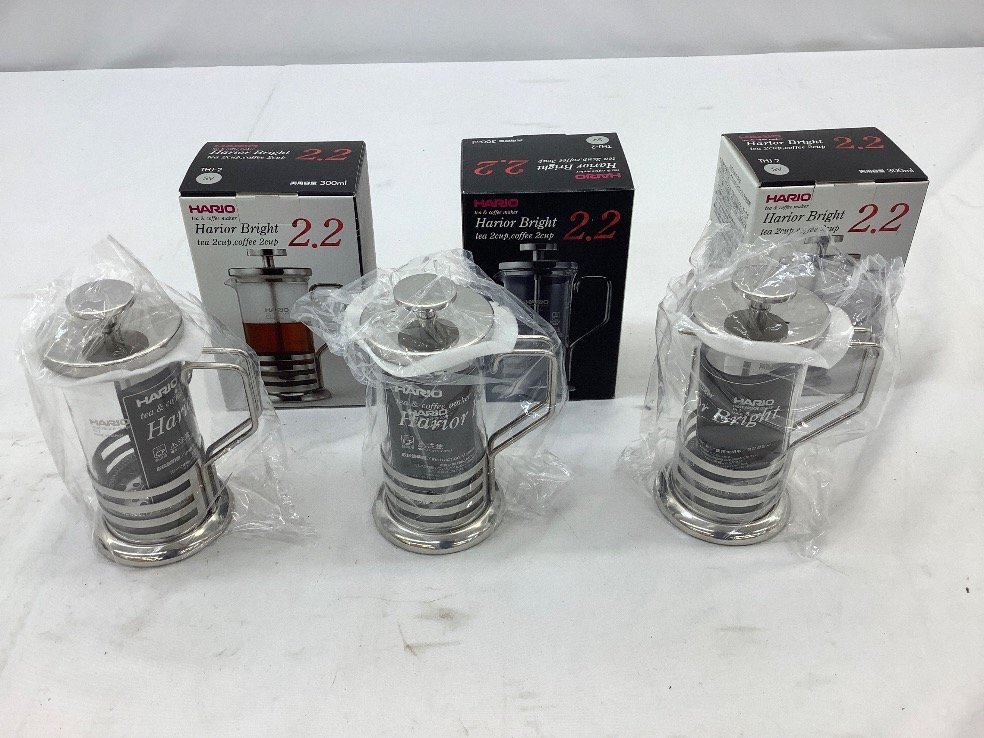 Yahoo!オークション - HARIO ハリオール・ブライト2.2/300ml/ティー＆...