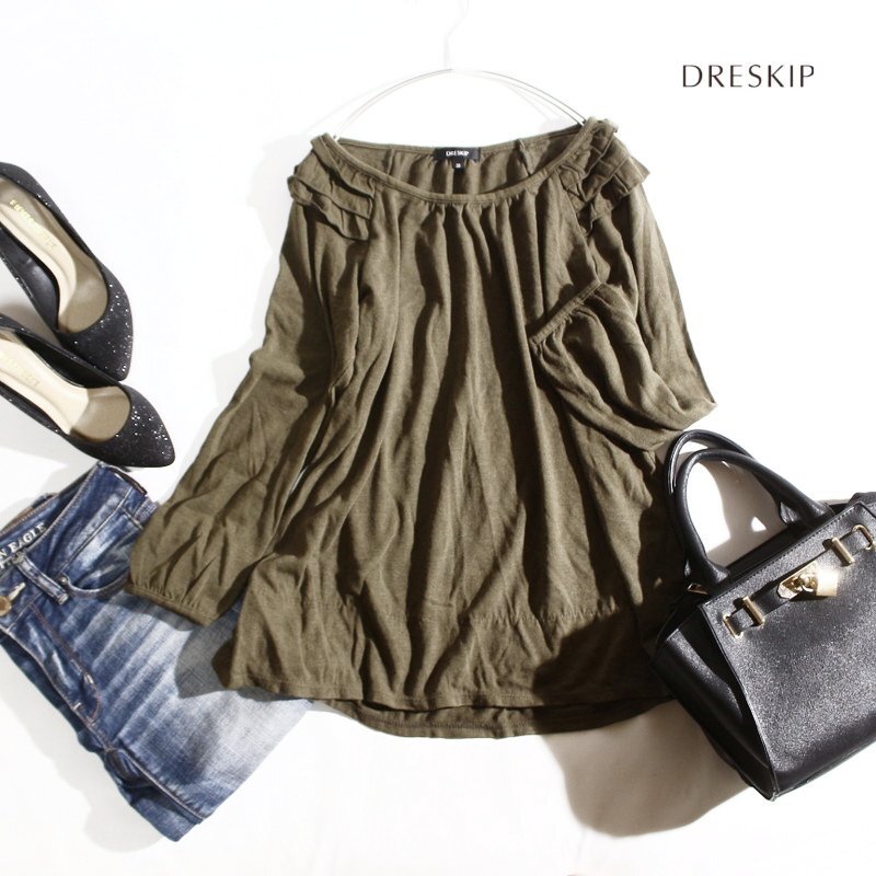 Yahoo!オークション - 美品 DRESKIP ドレスキップ 株) ワールド 秋 冬 ...