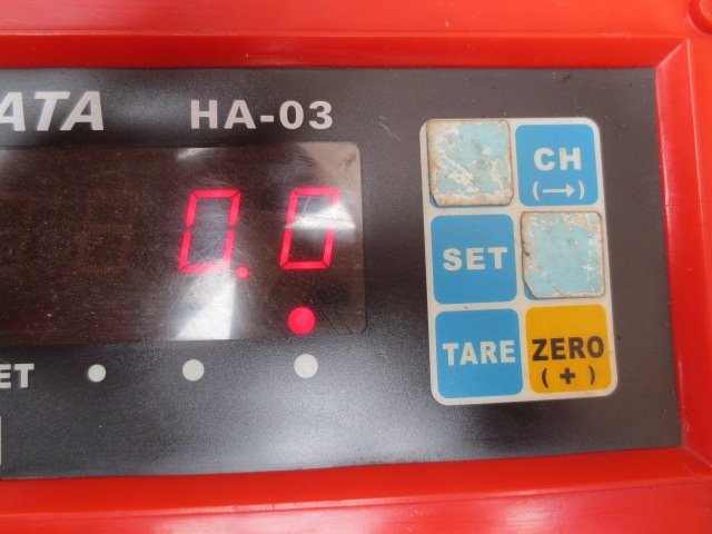 Yahoo!オークション - ジャンク品 YAMATA クレーンスケール 電子吊り秤...