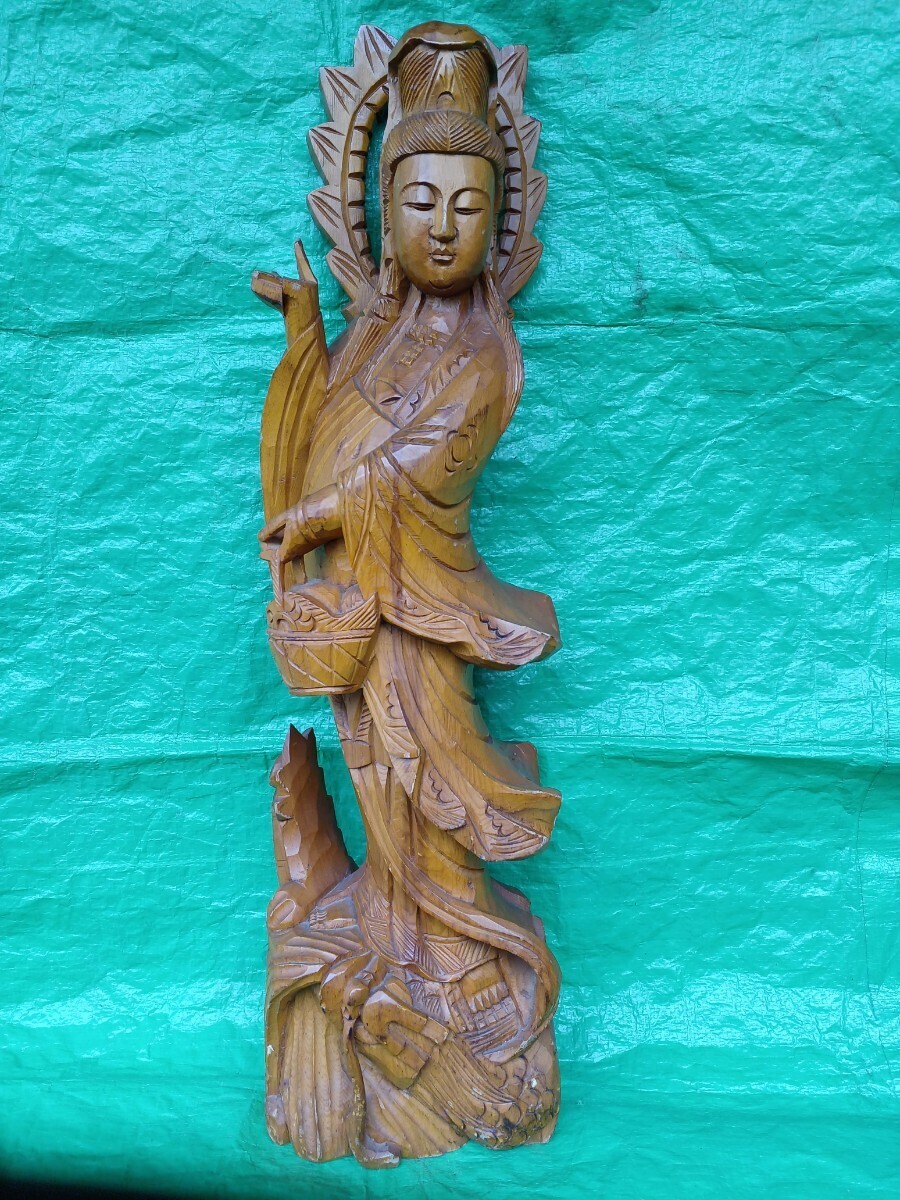 Yahoo!オークション - 仏像 置物 73cm