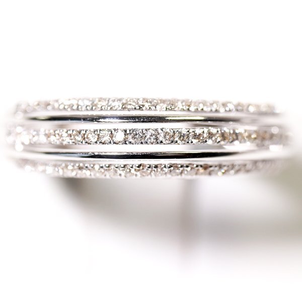 Yahoo!オークション - G-1 K18WG ダイヤモンド 0.25ct リング 12号 (1...