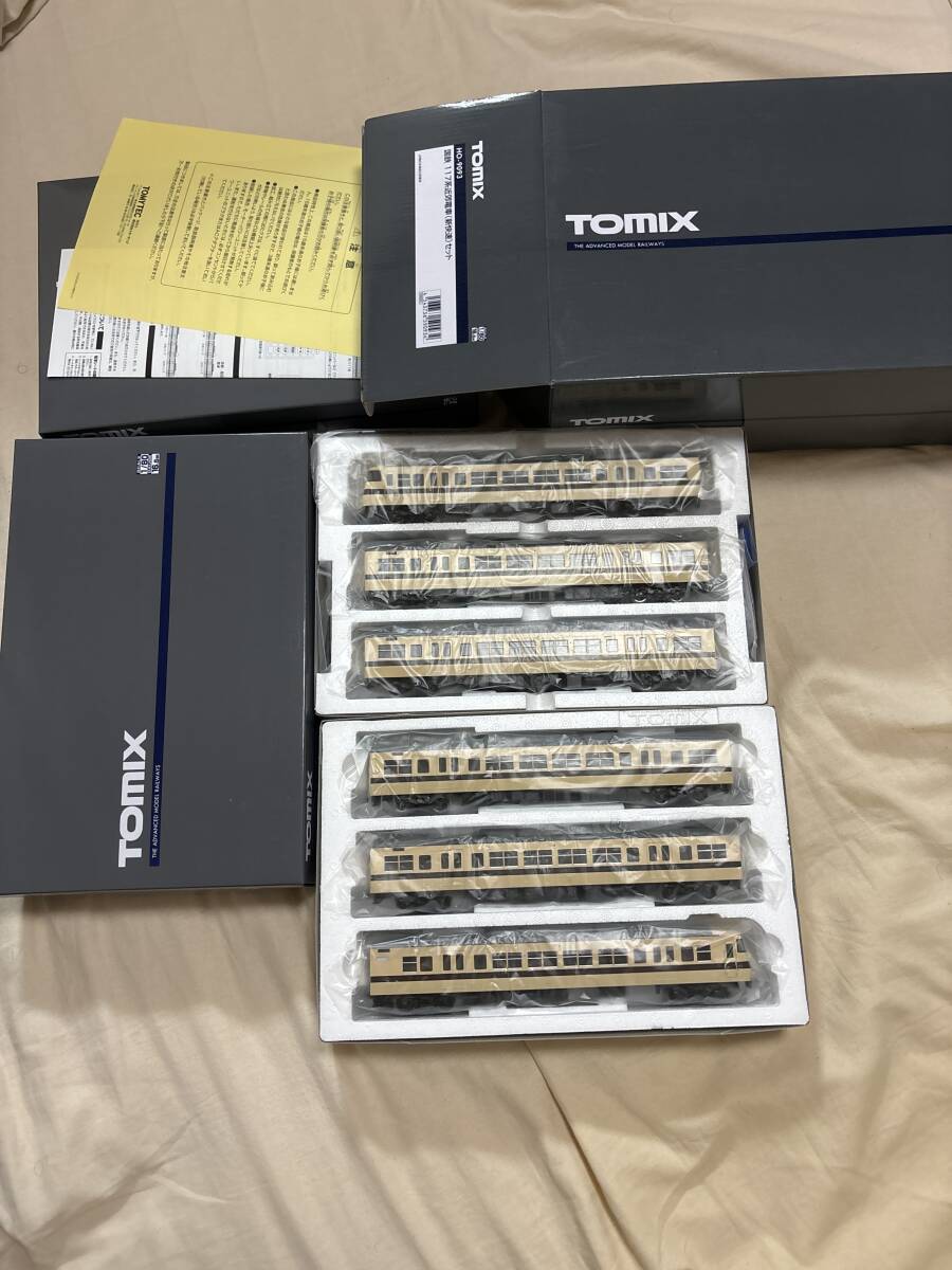 Yahoo!オークション - TOMIX HO-9093国鉄117系近郊電車（新快速）6両セ...