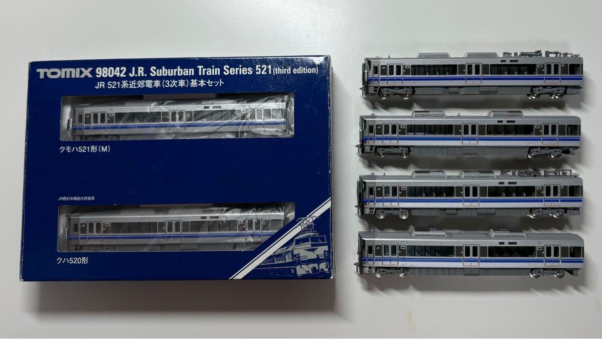 Yahoo!オークション - Nゲージ トミックス TOMIX JR 521系近郊電車(3次...
