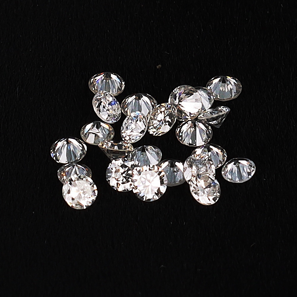 Yahoo!オークション - 天然ダイヤモンド0.58ct/23PC（ラウンドブリリア...
