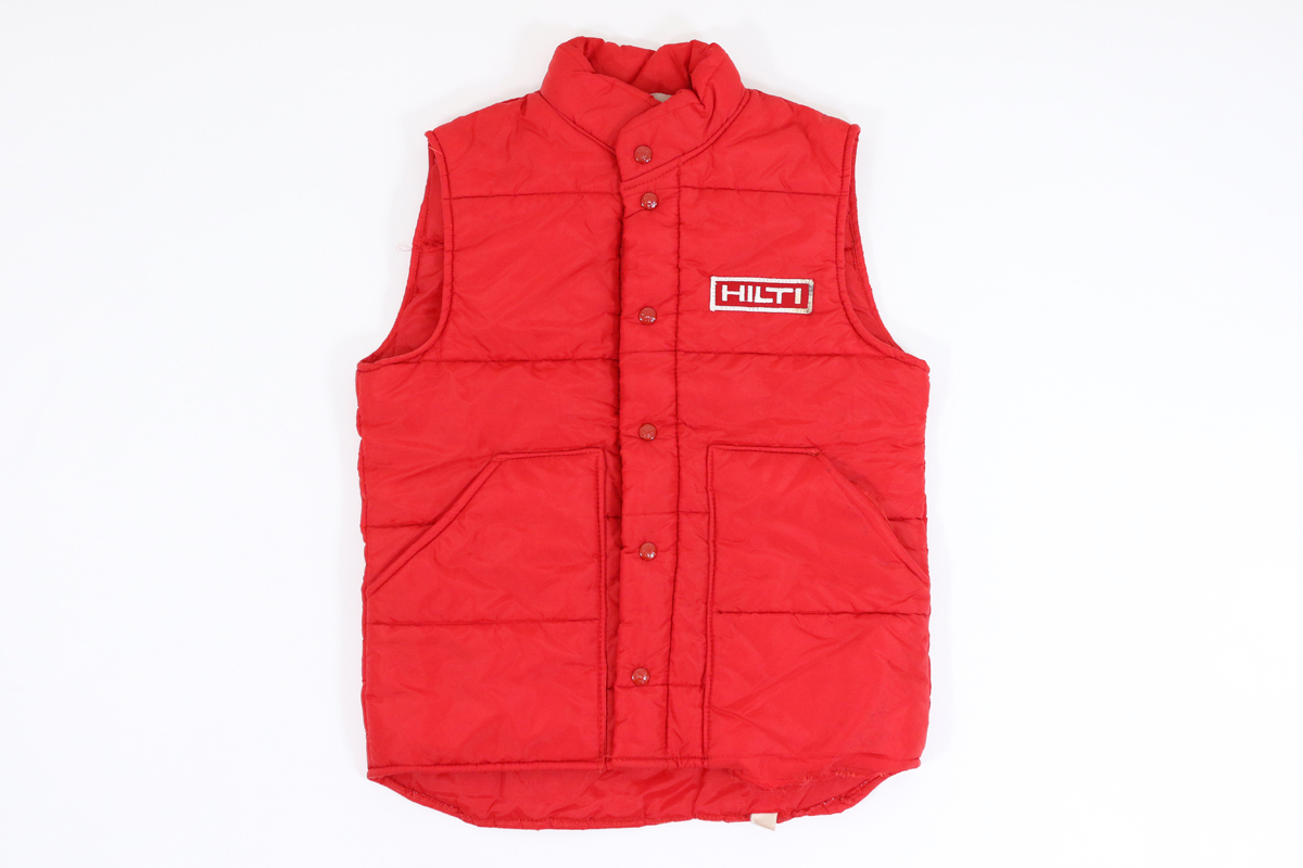 Yahoo!オークション - 古着 K852 Sサイズ ナイロンベスト ワーク ビン...