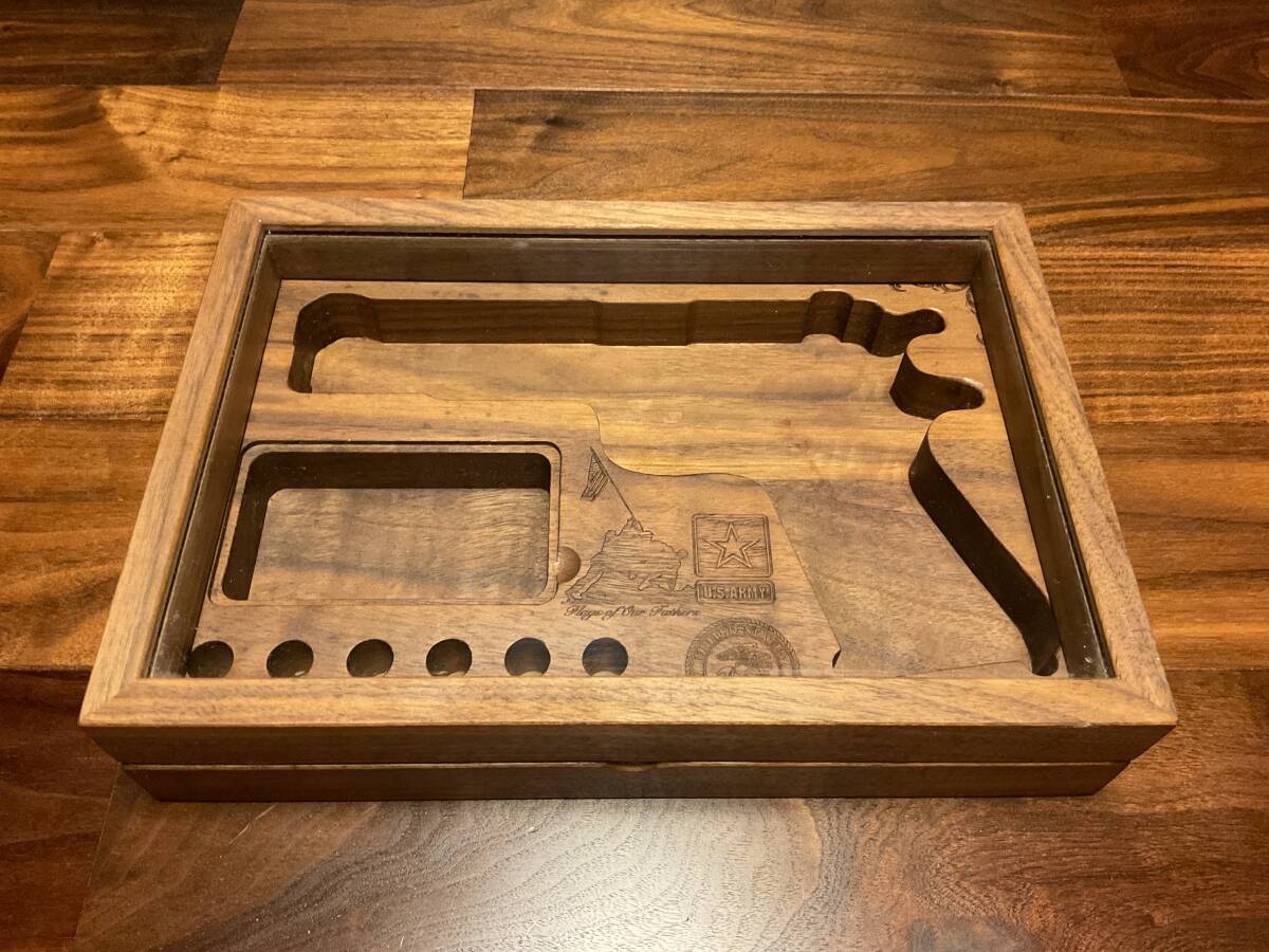 Yahoo!オークション - ガバメント M1911A1 用 木製化粧箱 ガンケース ...