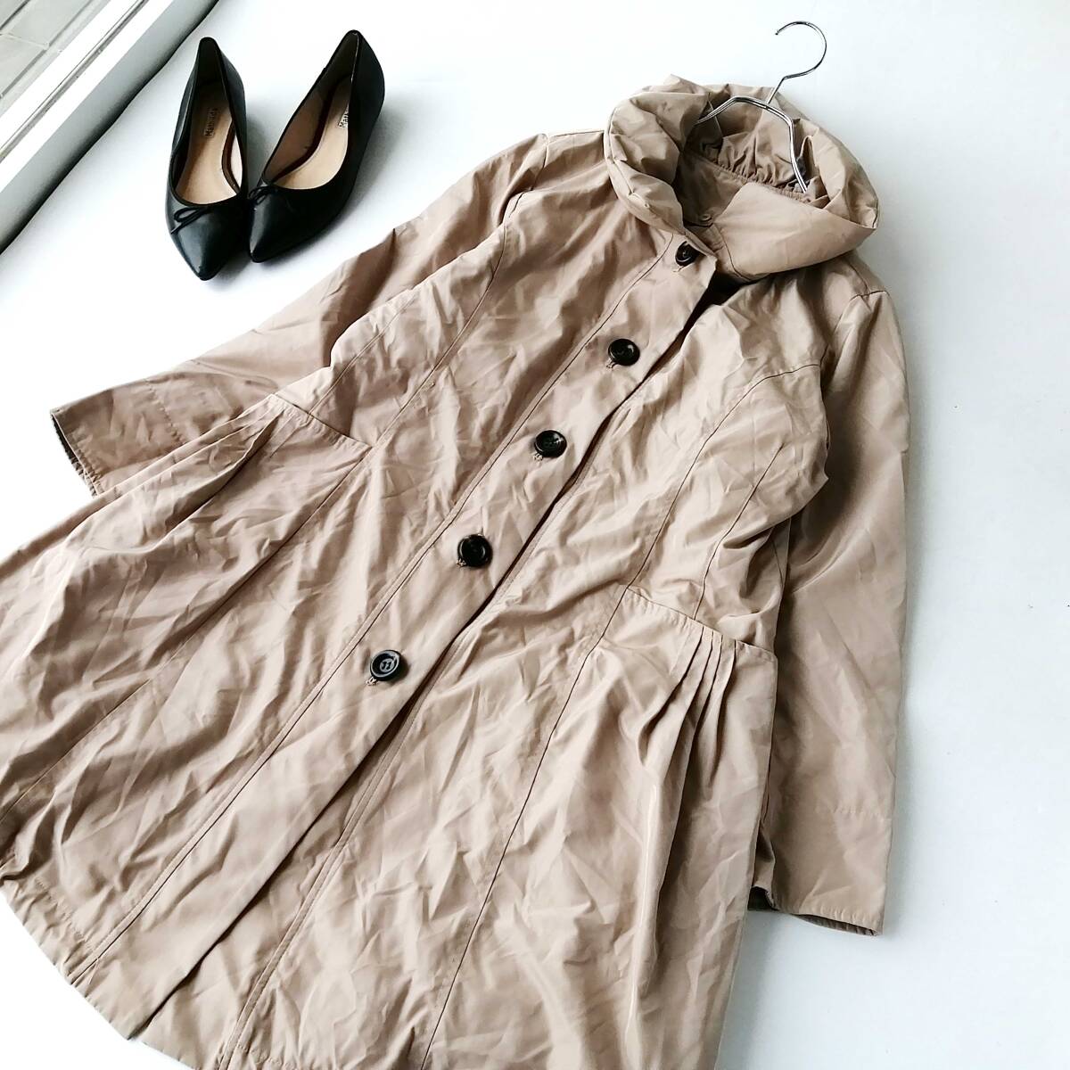 Yahoo!オークション - VIANTE レディースコート ロングコート 中綿ライ...