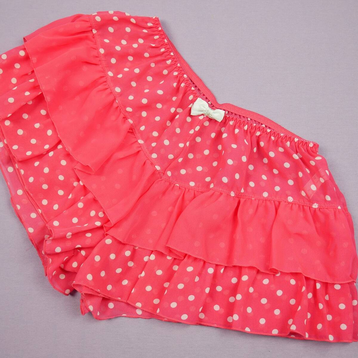 Yahoo!オークション - 0937 美品 チュチュアンナ ドット柄プリントデ...