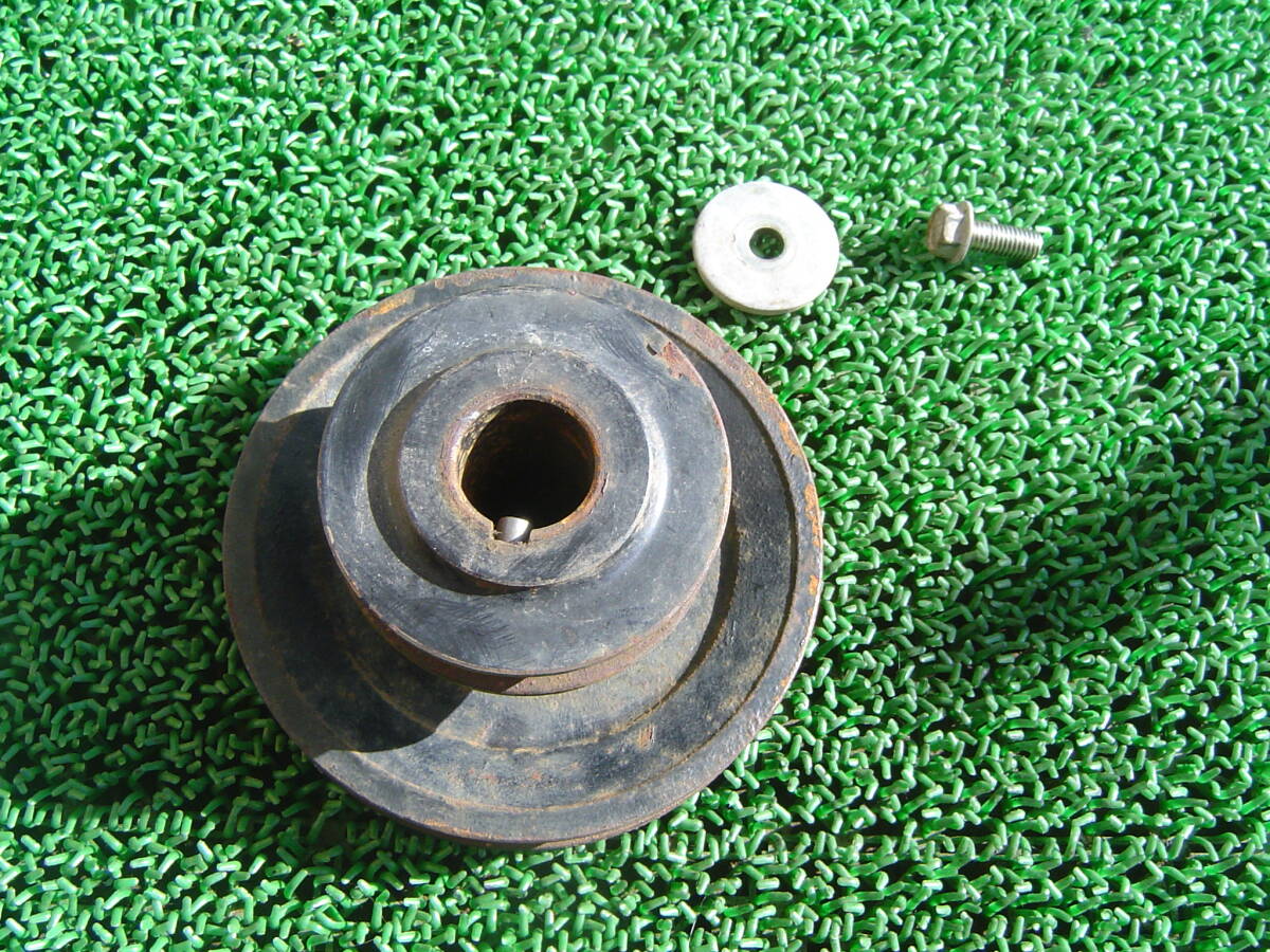 Yahoo!オークション - 60 Vプーリー 直径127mm と 76mm 軸穴径25mm（...