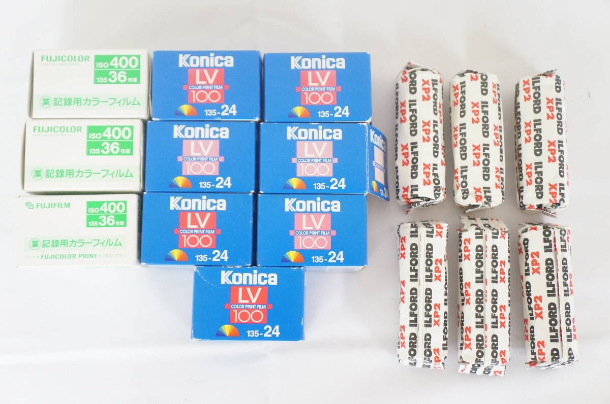 Yahoo!オークション - 富士フィルム ISO400 コニカ LV100 ILFORD XP2 ...