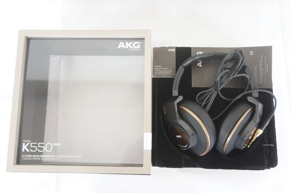 Yahoo!オークション - ② AKG アーカーゲー K550 MKIII 密閉型 ヘッド...