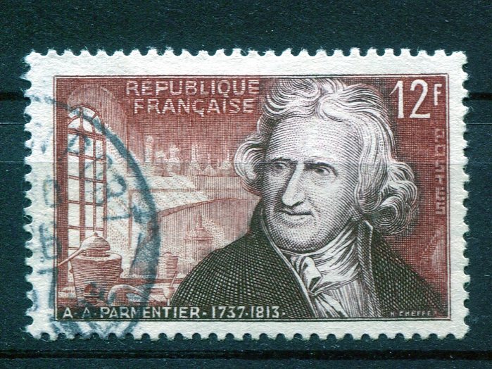 Yahoo!オークション - FR1 フランス 1956年 科学者・パルマンティエ 1...