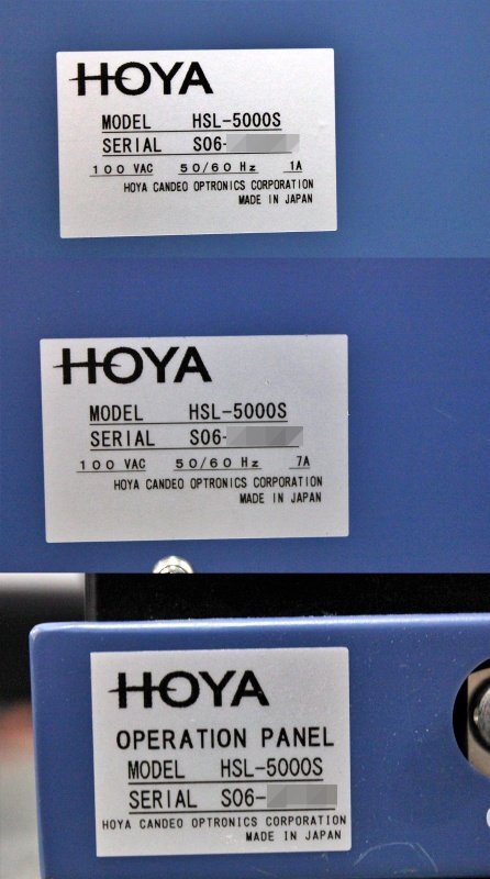 Yahoo!オークション - HOYA レーザー発振器 HSL-5000 中古 送料無料