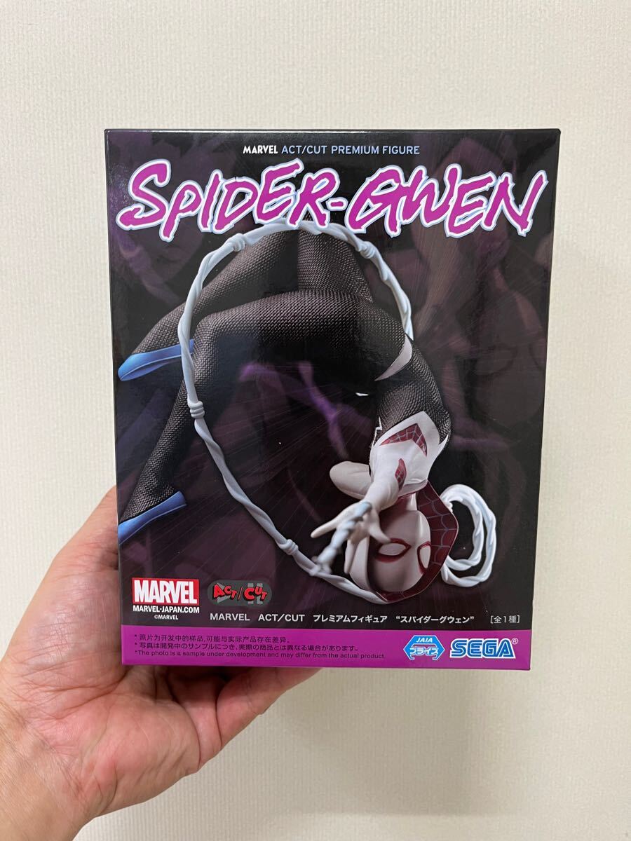 日本代購代標第一品牌【樂淘letao】－S902【在庫2★未開封新品】MARVEL ACT CUTプレミアムフィギュア“スパイダーグウェン” マーベル フィギュア GWEN