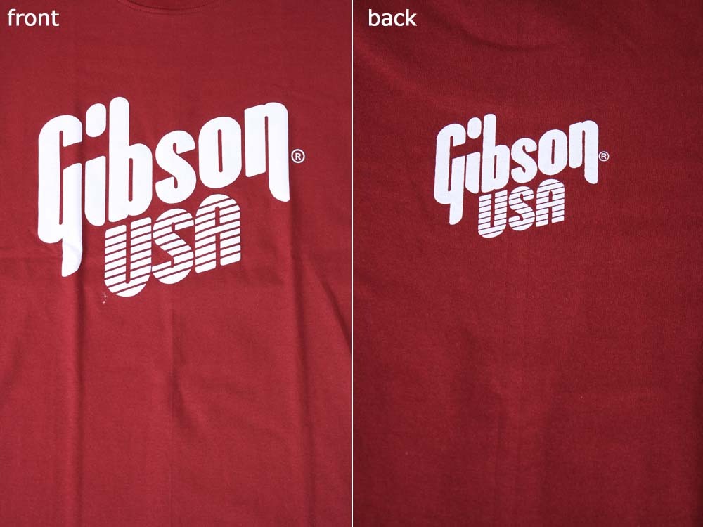 Yahoo!オークション - ag1 新品 エンジ XLサイズ ギブソン GIBSON 半袖...