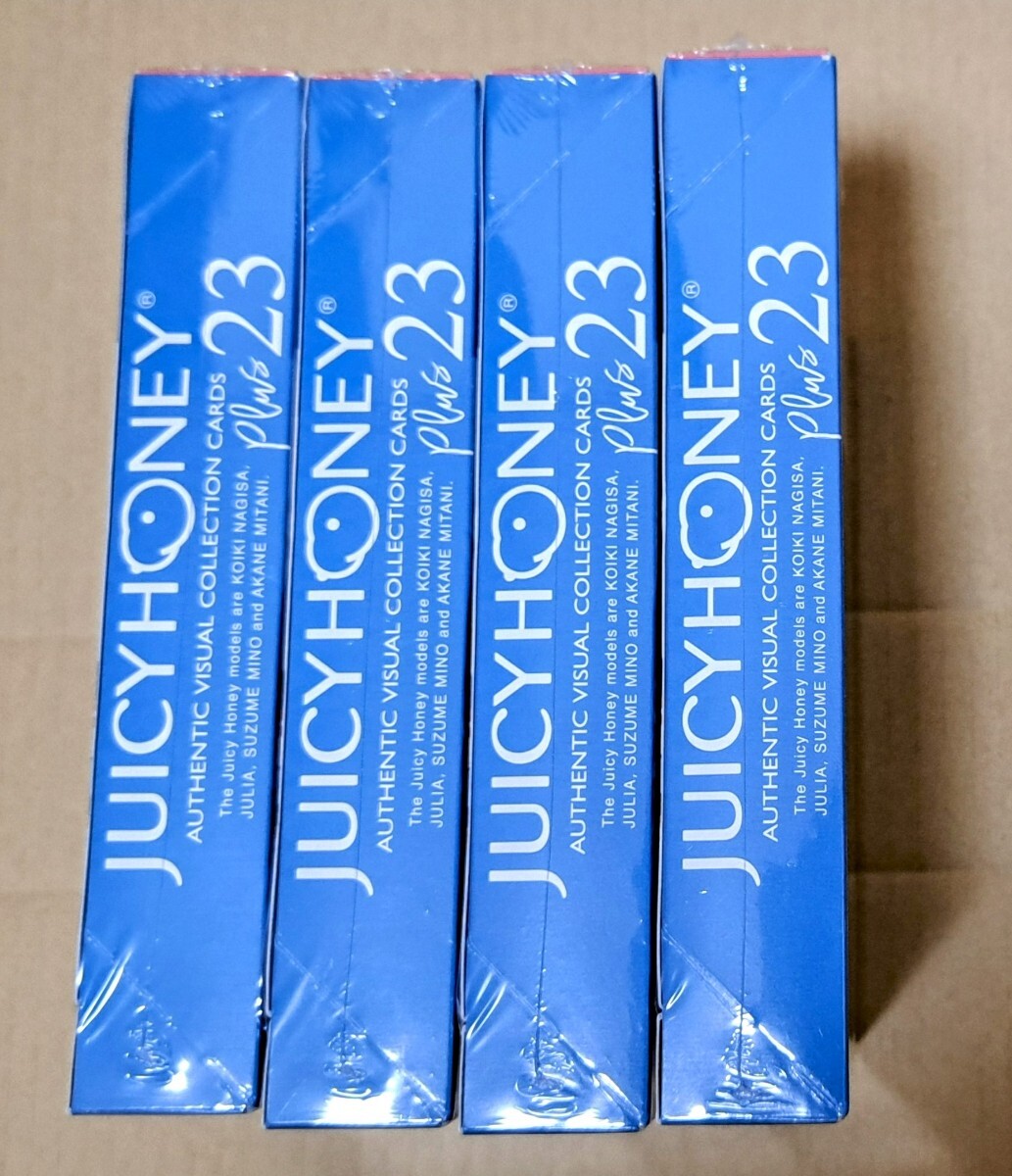 Yahoo!オークション - 未開封 4BOX ジューシーハニー JUICY HONEY PLUS...