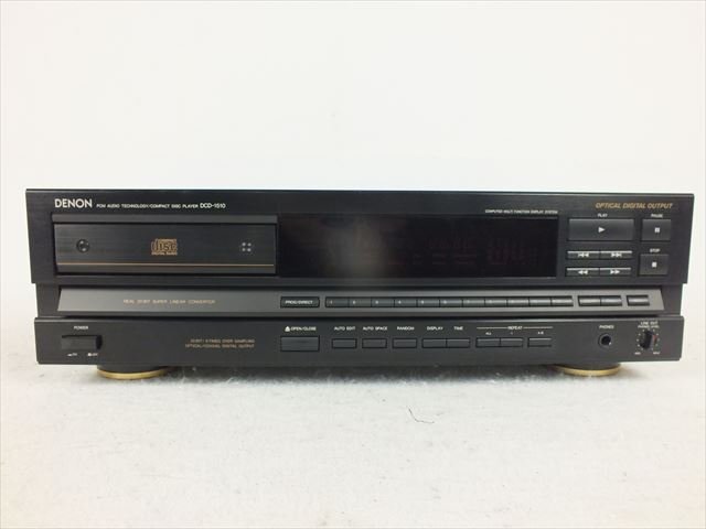 DENON デノン DCD-1510 CDプレーヤ 現状品 241001C4554(DENON)｜売買されたオークション情報、yahooの商品情報をアーカイブ公開 - オークファン ...