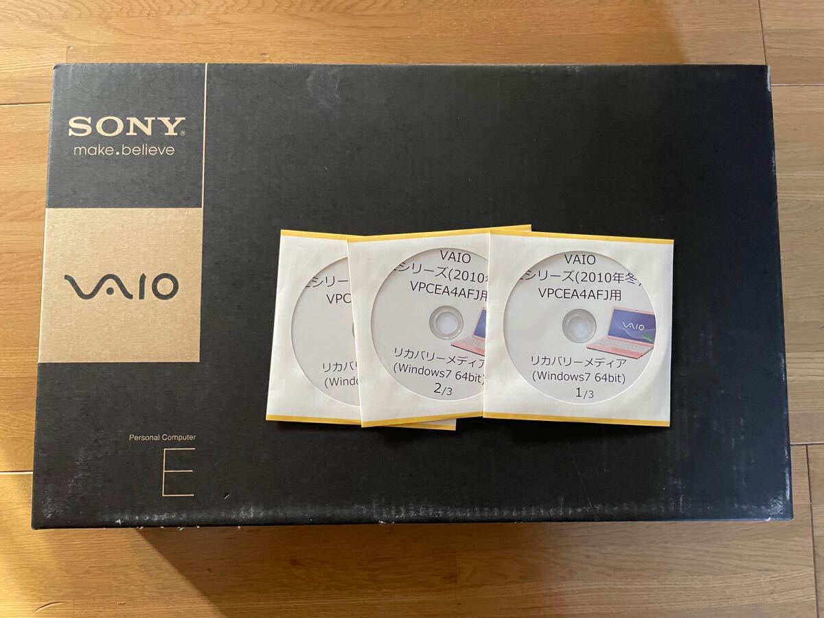 Yahoo!オークション - 送料込み SONY VAIO VPCEA4AFJ Core i3-380M 2.5...