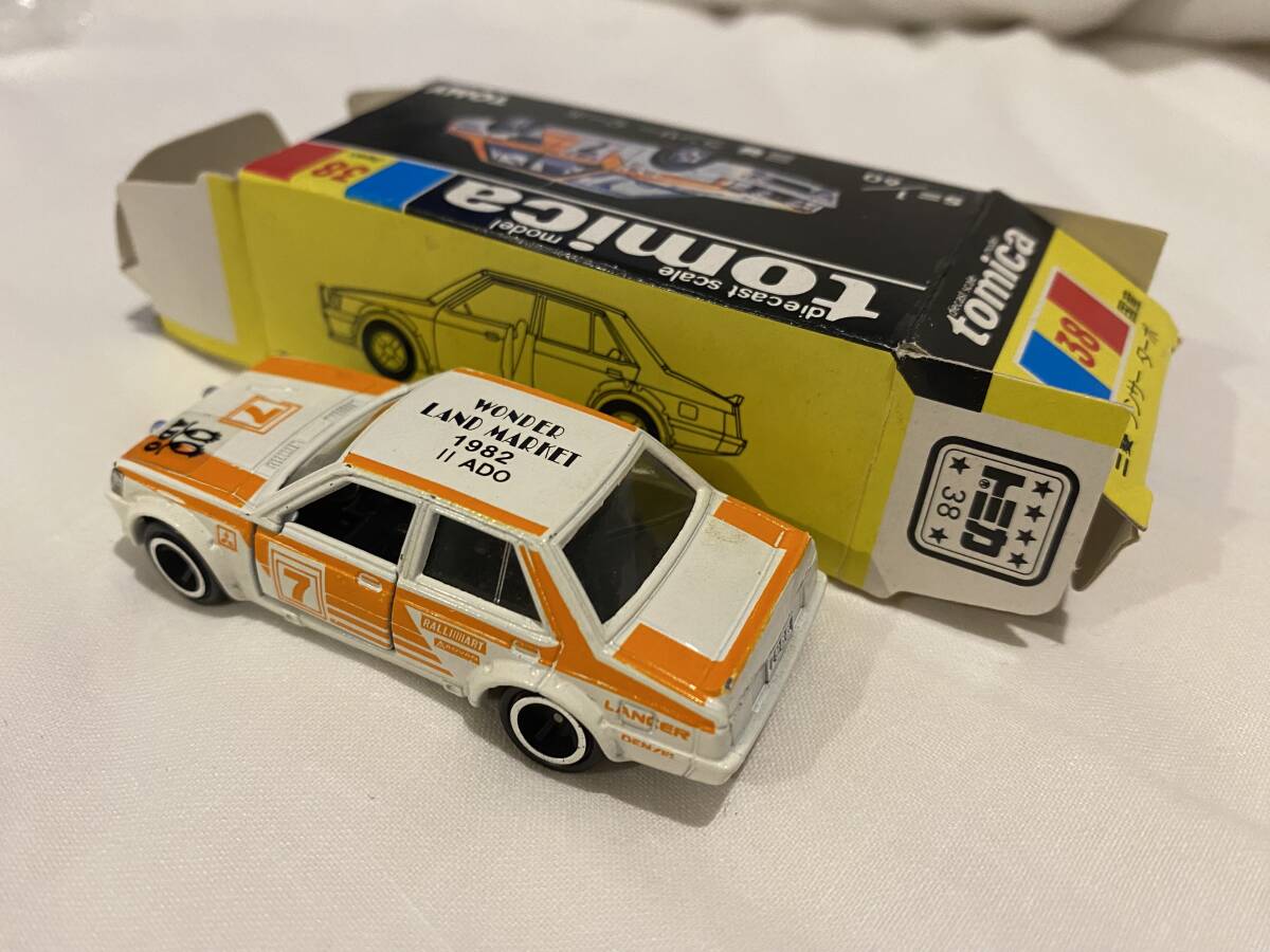 Yahoo!オークション - B011 黑箱 トミカ 38 三菱 Lancer ランサーター...