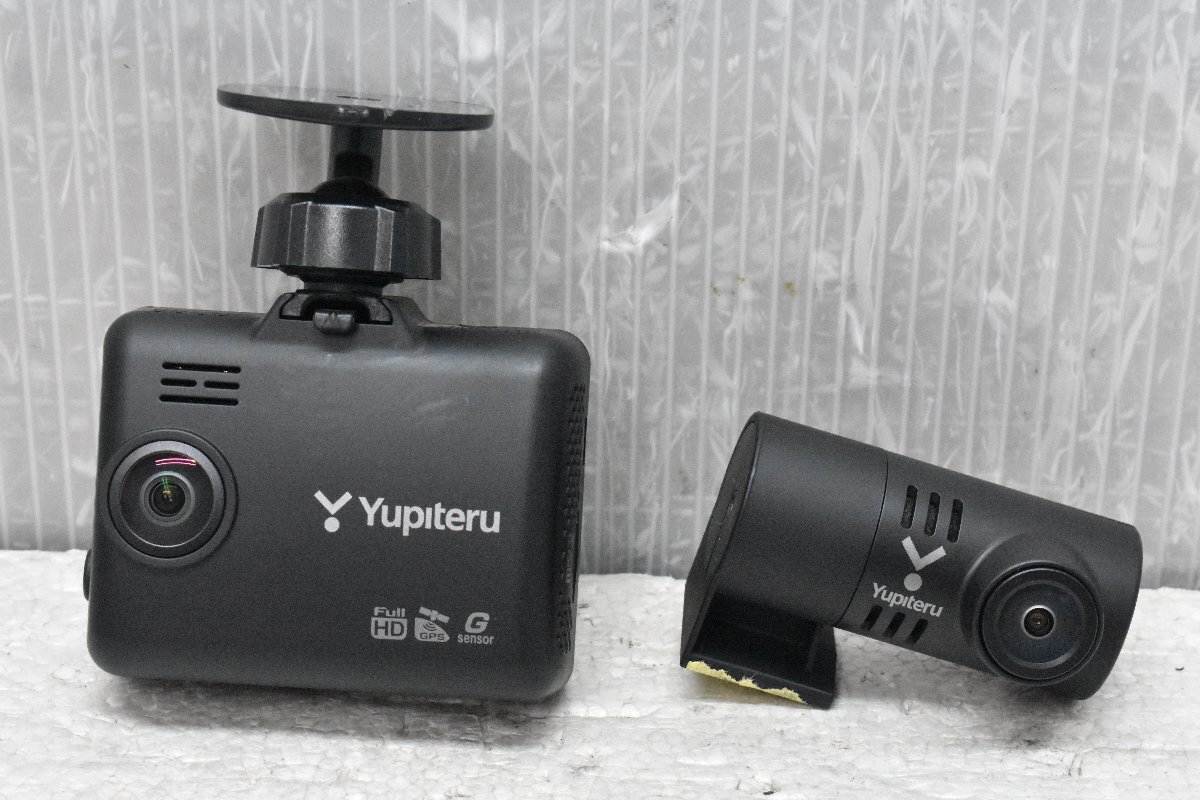 Yahoo!オークション - ユピテル ドライブレコーダー Y-210R 前後 2カメ...