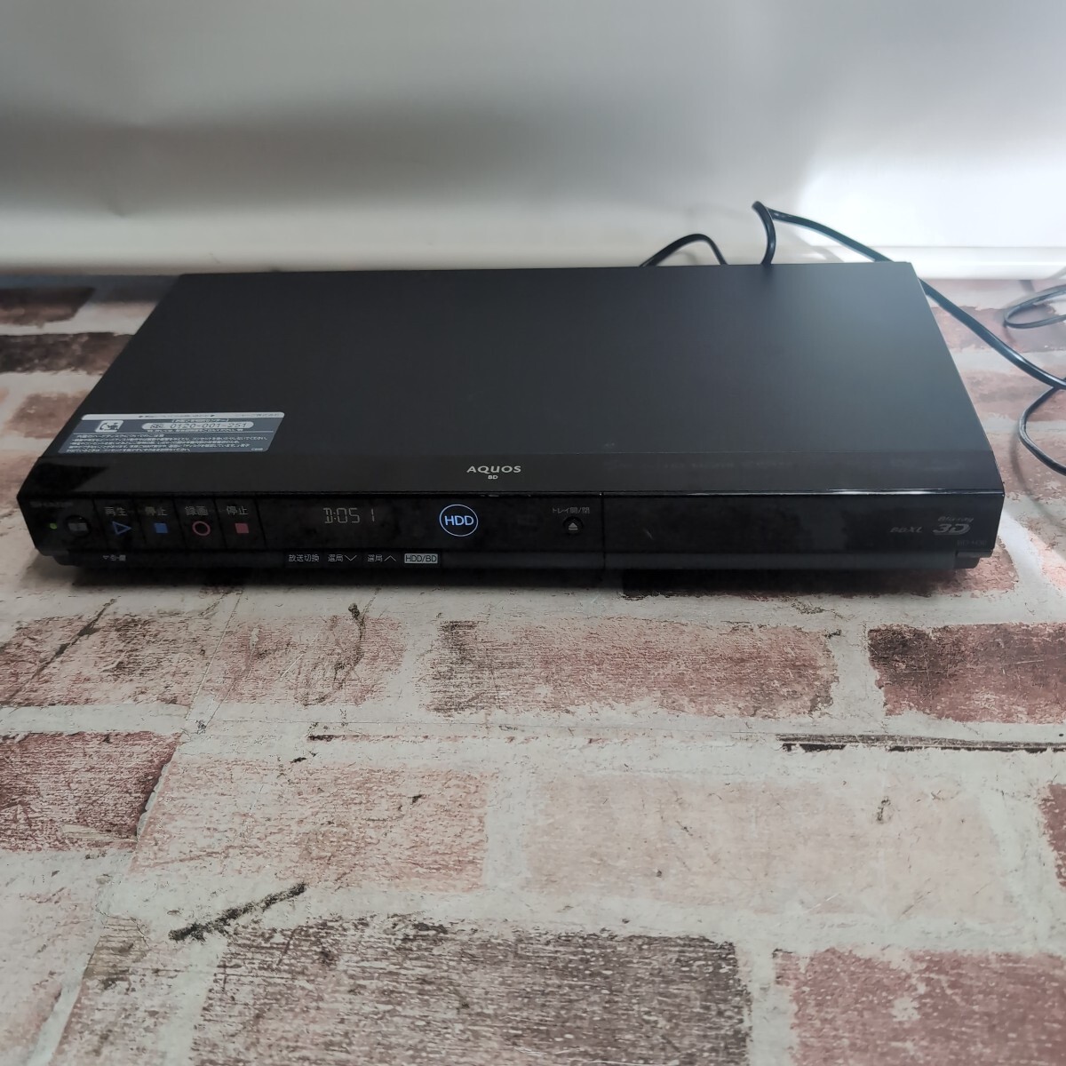 Yahoo!オークション - SHARP ブルーレイディスクレコーダー BD-H30 【8...