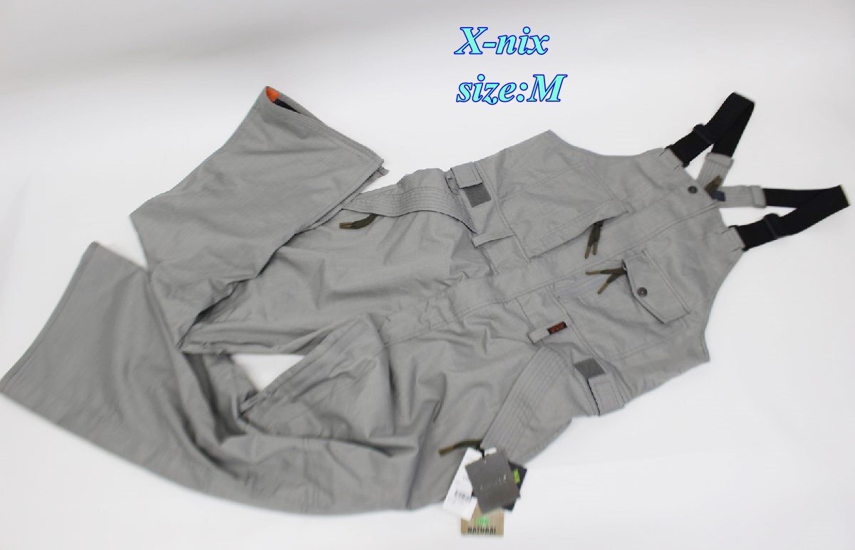 Yahoo!オークション - X-nix エクスニクス スノーボードサロペット Mサ...