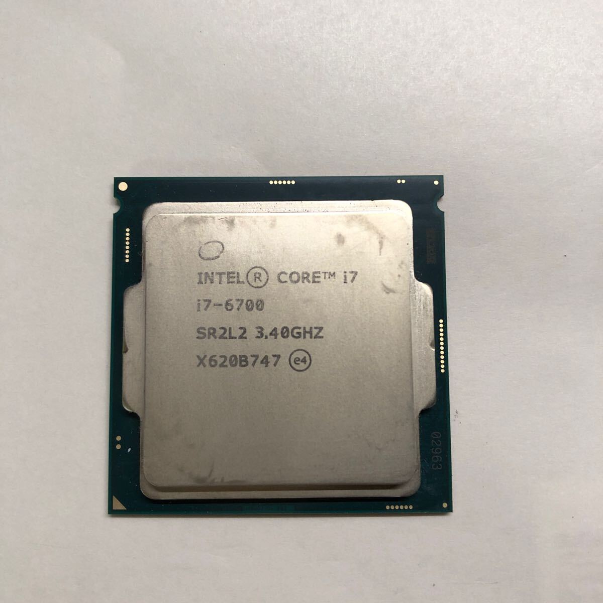 Yahoo!オークション - Intel Core i7 6700 3.40GHZ SR2L2 /112