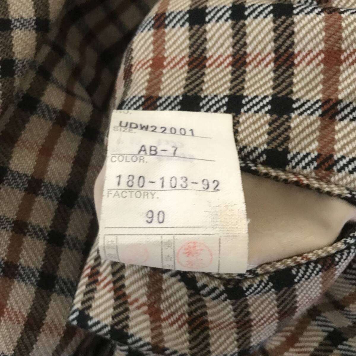 Yahoo!オークション - DAKS ENGLAND ダックス メンズ チェック柄 クル...