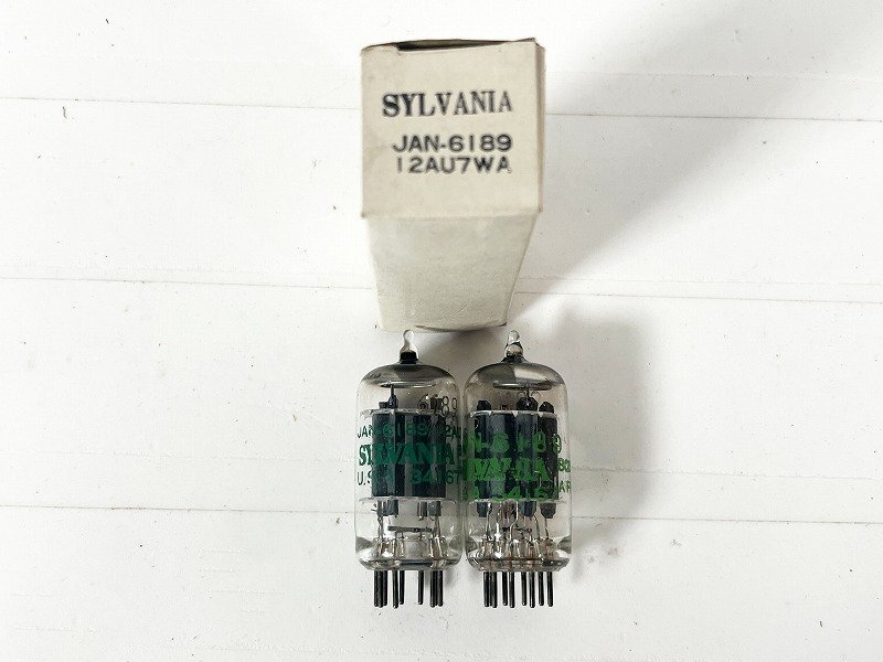 Yahoo!オークション - SYLVANIA JAN-6189 12AU7WA 2本 [34320]