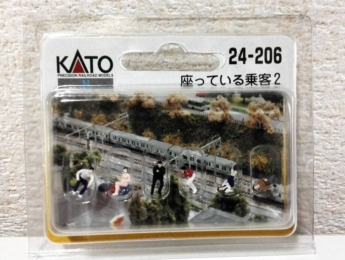 Yahoo!オークション - KATO 24-206 座っている乗客2 1/150 Nゲージ 人...