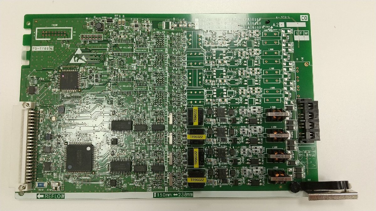 Yahoo!オークション - 4CO-01A SAXA サクサ アナログ（4）局線パッケ...